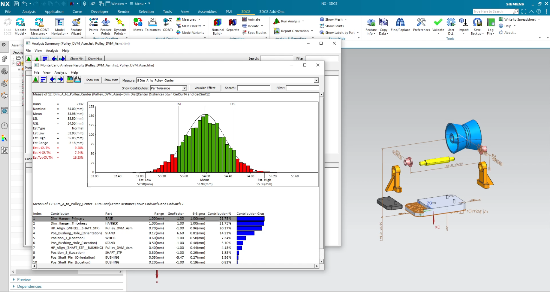 Cutting Production Costs with 3DCS Tolerance Analysis Software
